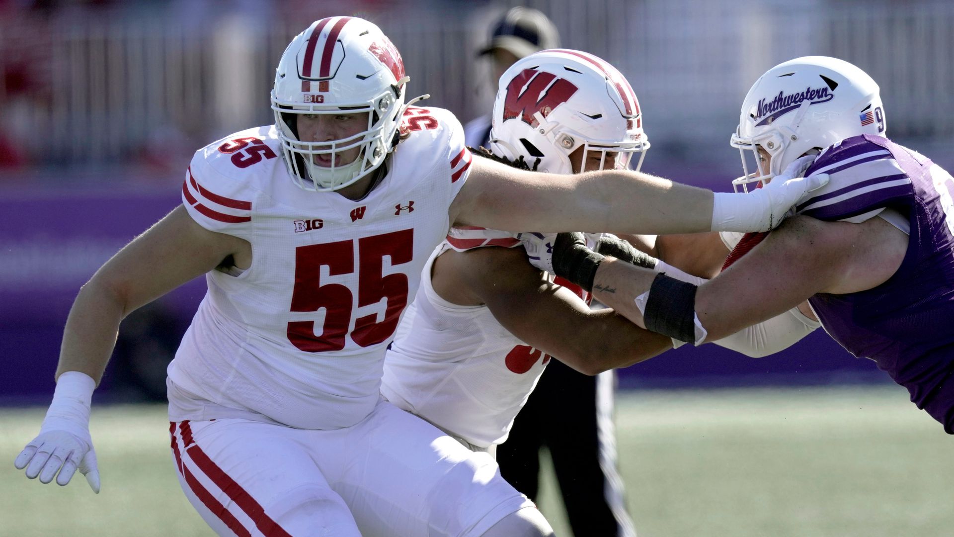 Why a first-year starter is primed to be Wisconsin’s left tackle of the ...