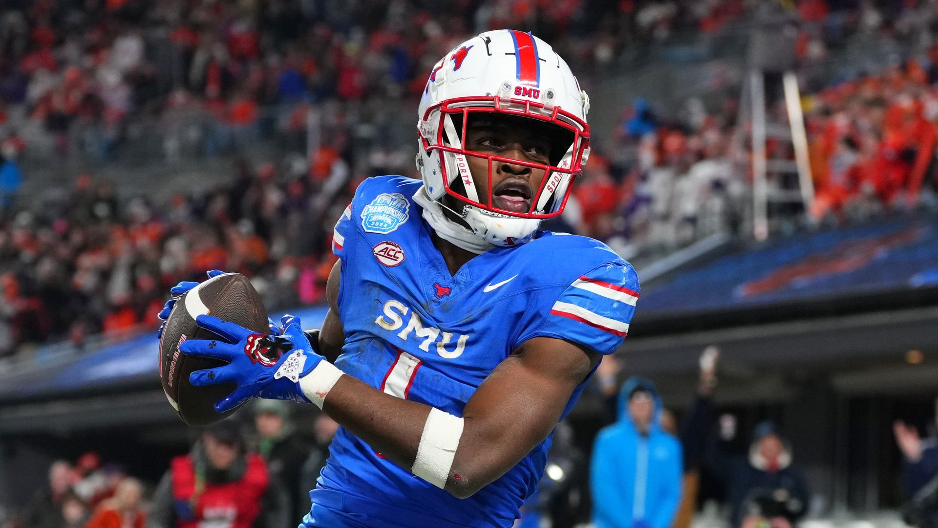 Future Broncos: SMU running back Brashard Smith