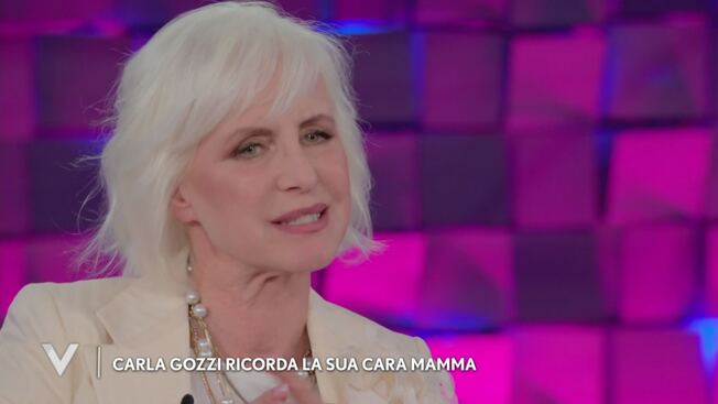 Carla Gozzi e il ricordo dell'amata mamma