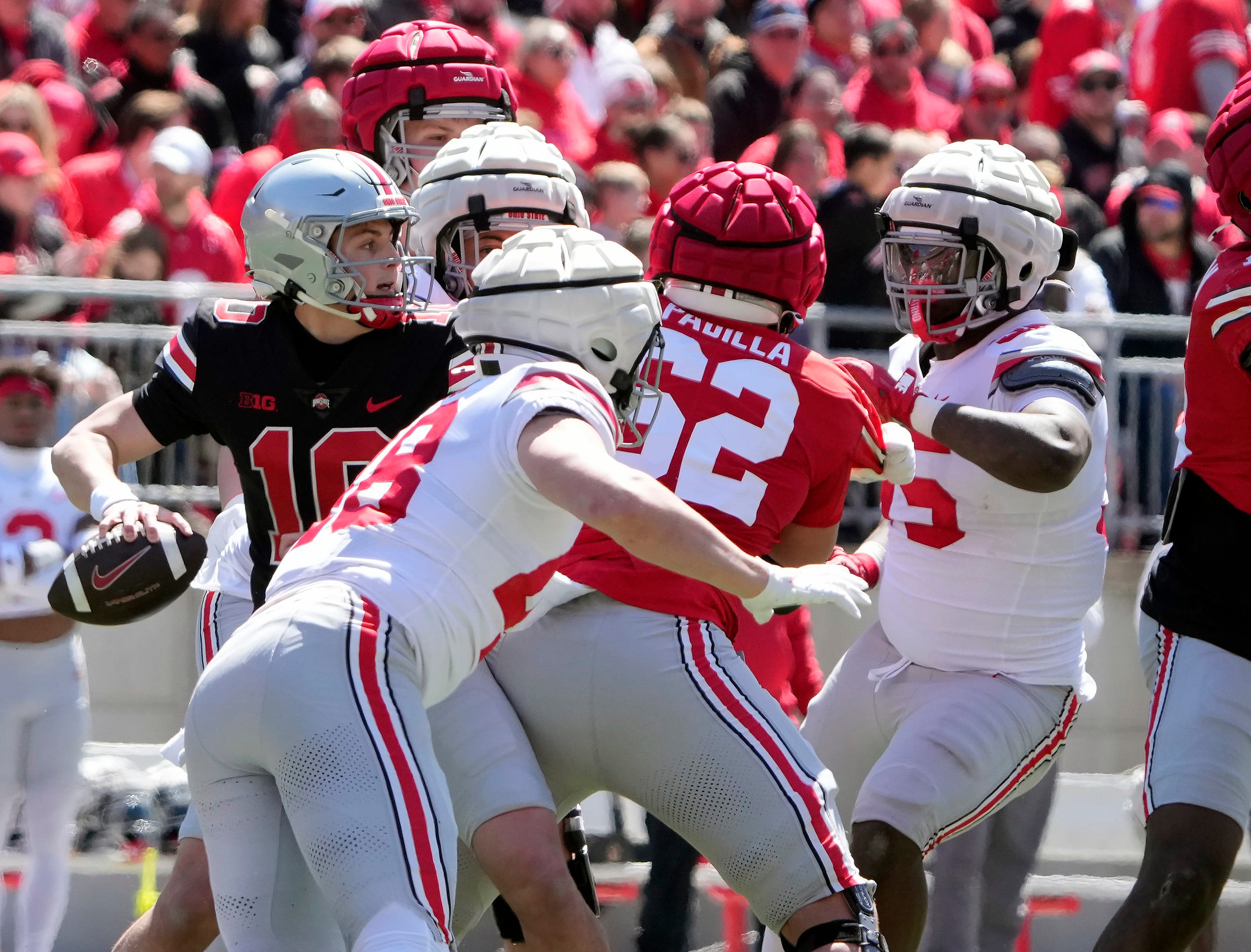 Julian Sayin came up big at Ohio State spring game, but is he big enough?