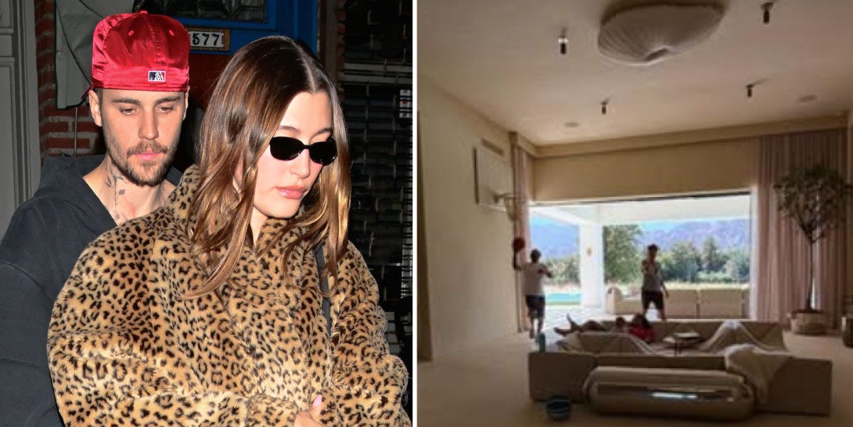 Justin Bieber Shared A Sneaky Shot Of Baby Jack In Hailey Bieber S Lap