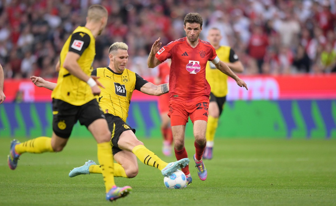 Bayern bijt zich na flitsende invalbeurt Gnabry toch stuk op Dortmund