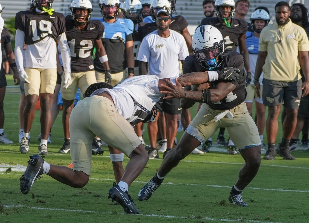 UCF Spring football practice, in photos