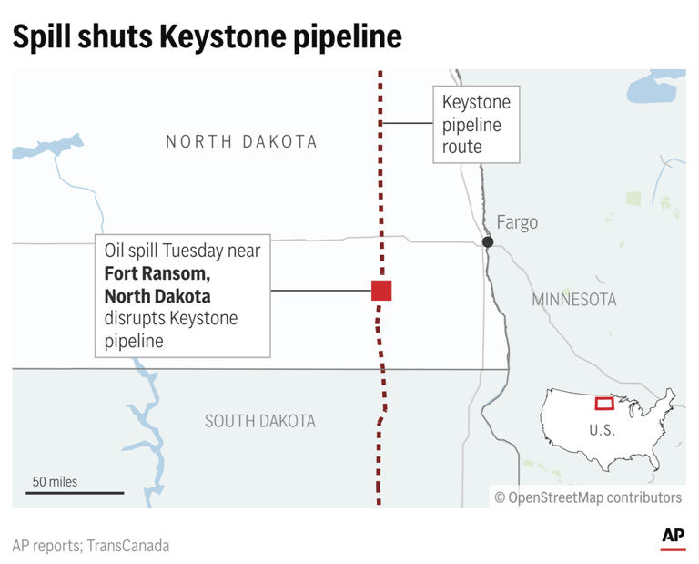 Regulators order corrective action as Keystone Pipeline operators aim to restore service