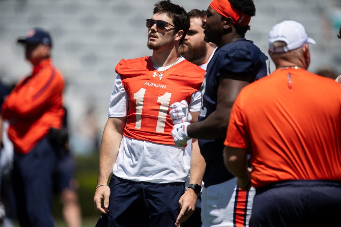 Incredible scenes from Auburn Tigers A-Day football practice