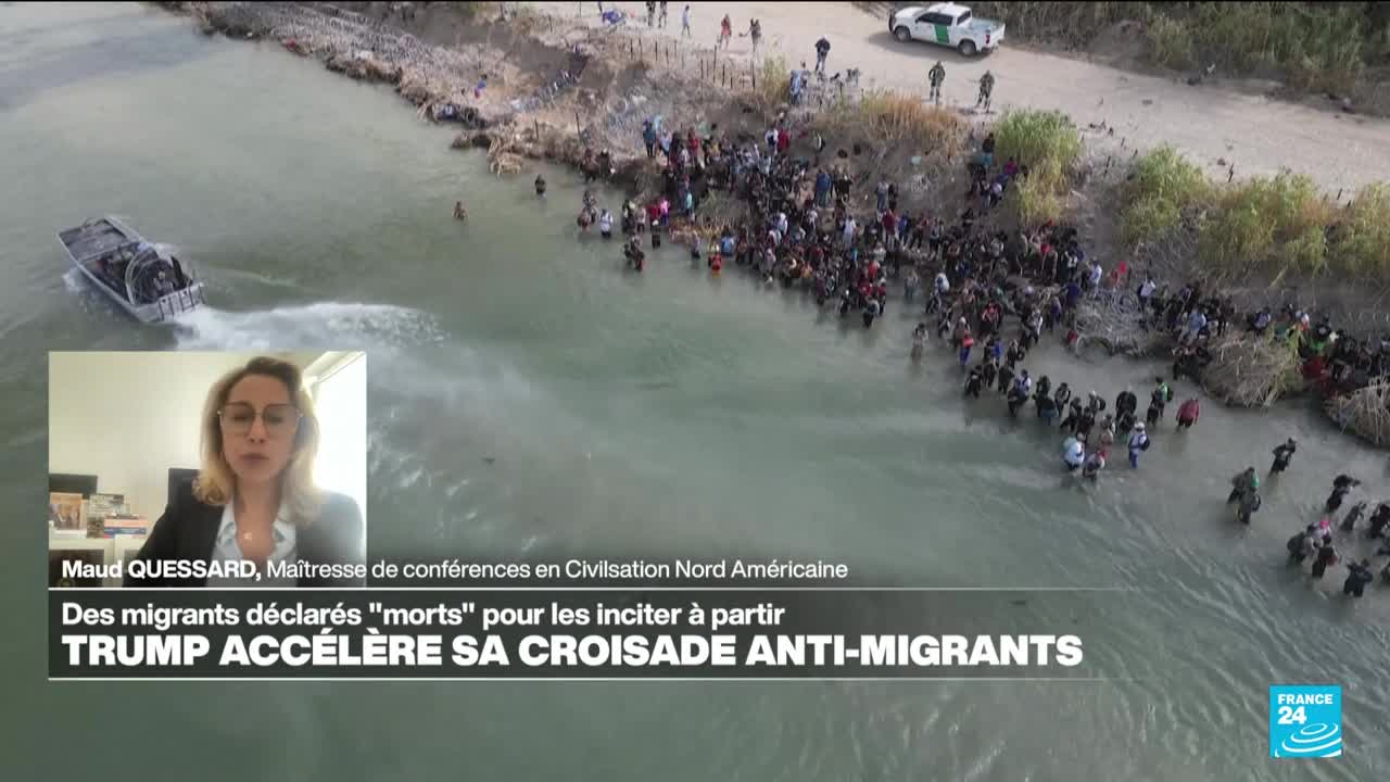 Trump accélère sa croisade anti-migrants, qui sont déclarés morts pour ...