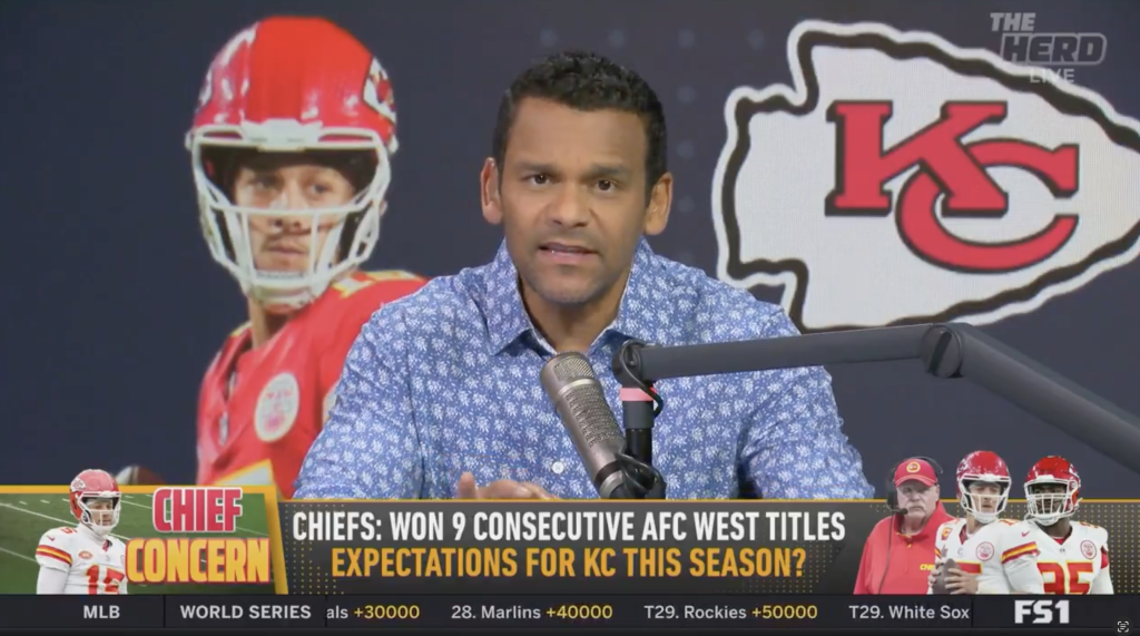FS1 host predicts Chiefs won't make playoffs