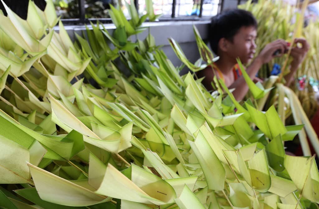 Priest: Palm fronds are not ‘lucky charms, weapons vs evil forces’