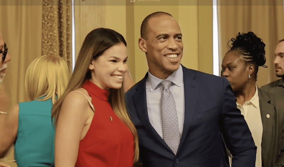 Grant Miller attends the LBA April Luncheon Featuring Keynote Speaker ...