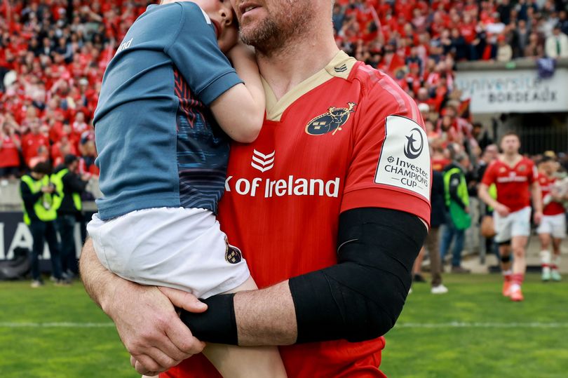 Peter O'Mahony's special moment with wife and son as he says emotional ...