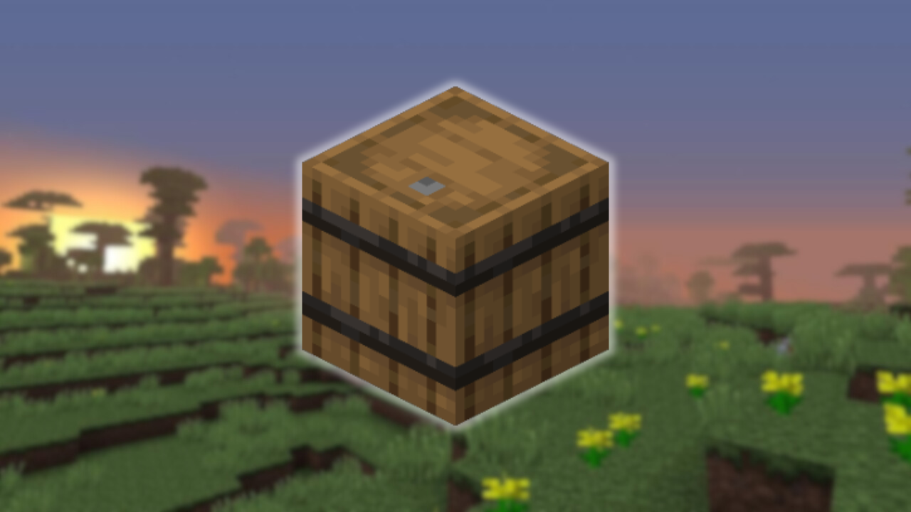 How to make a Barrel in Minecraft