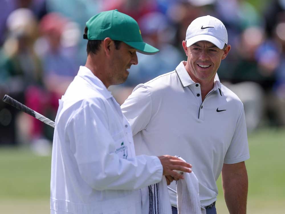 Corey Conners catching Rory McIlroy after Irishman's record Masters start