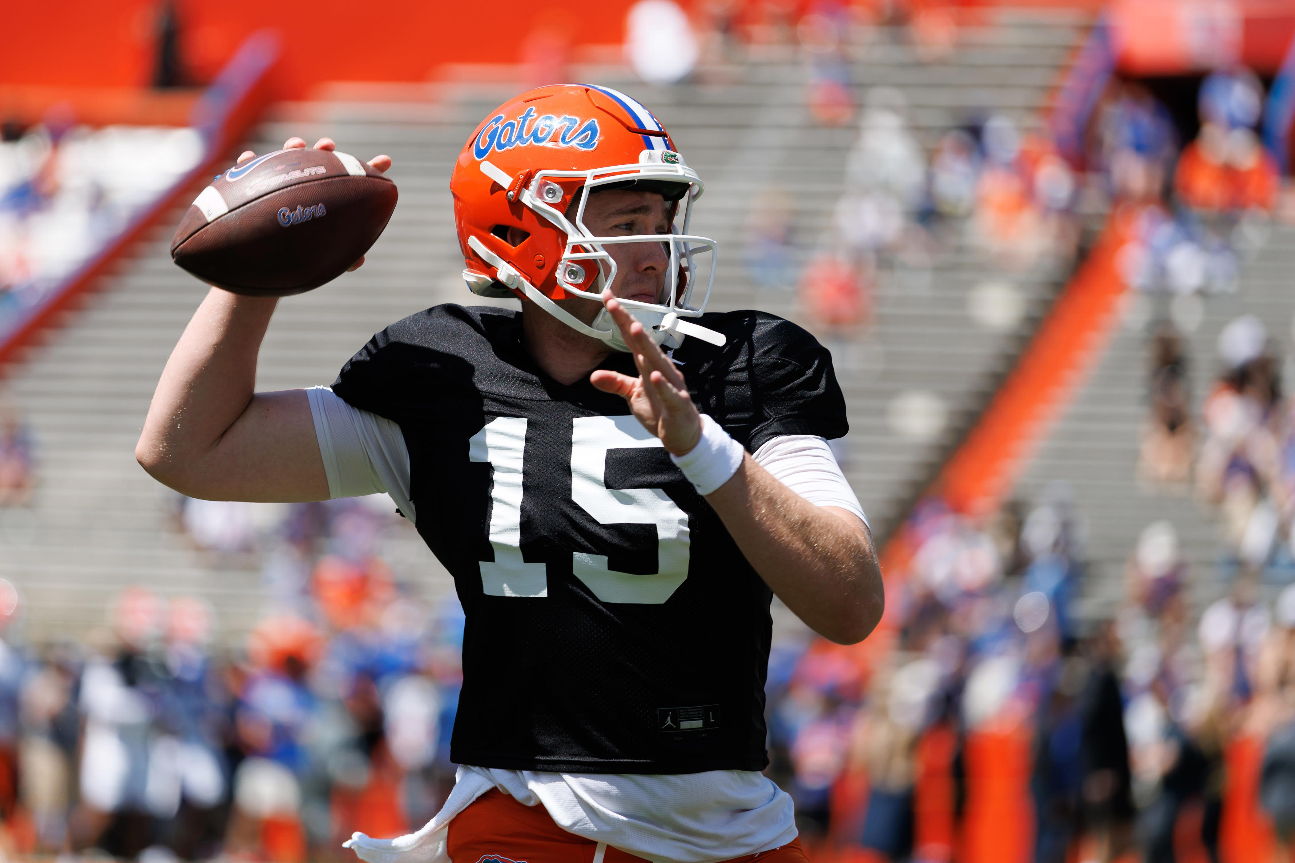 Florida football spring game: QB DJ Lagway doesn't throw, Jackson leads ...