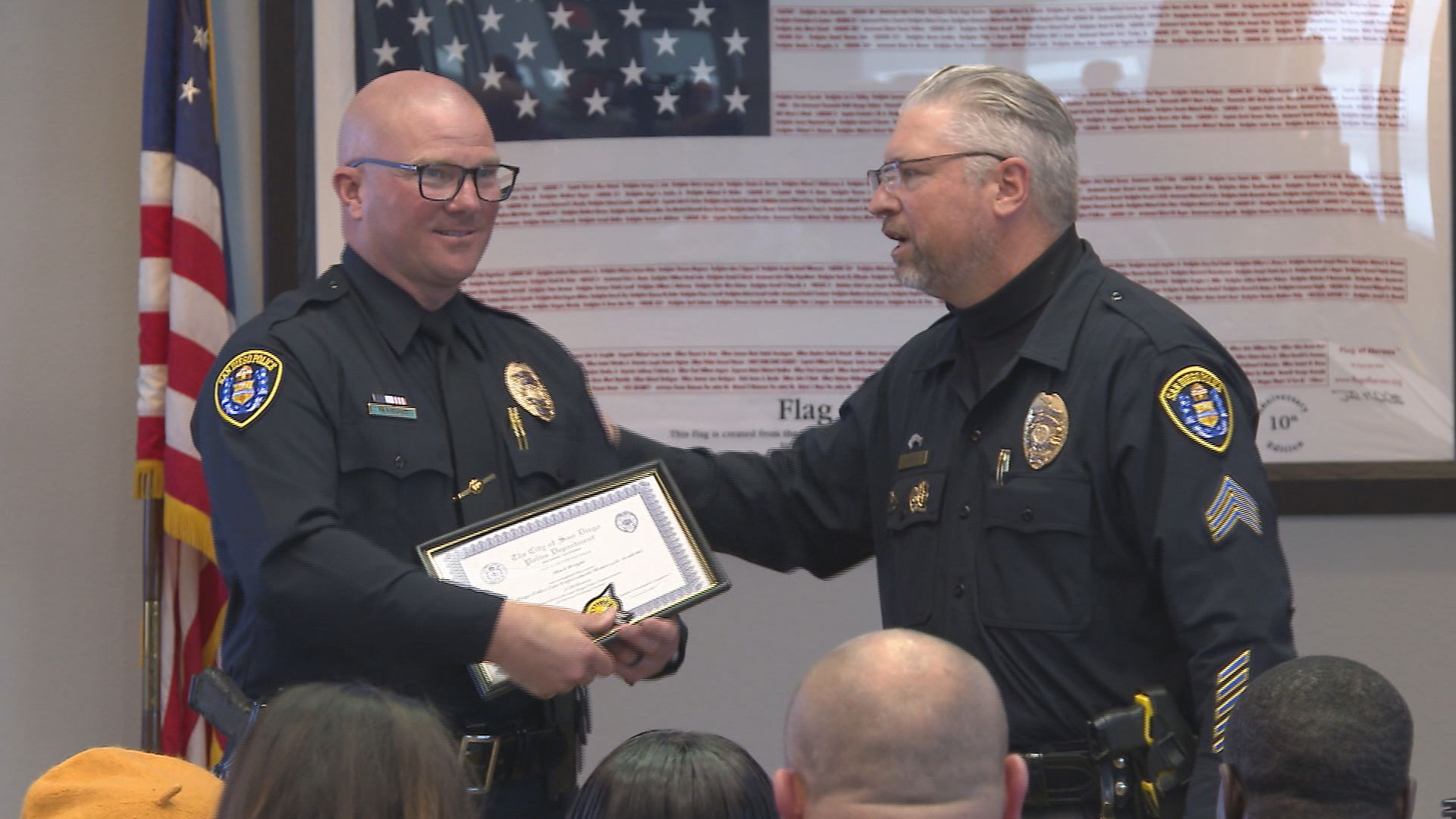 SDPD officer completes motorcycle training to become 1st rider with ...