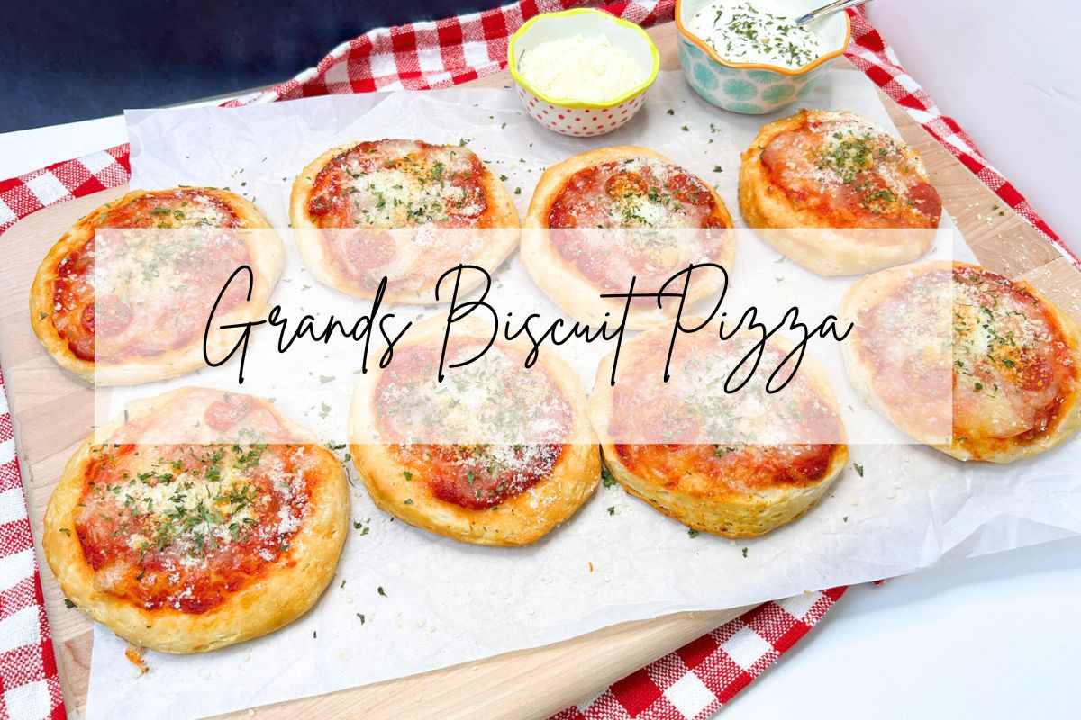 Grands Biscuit Pizza - 30 Minute Dinner Idea