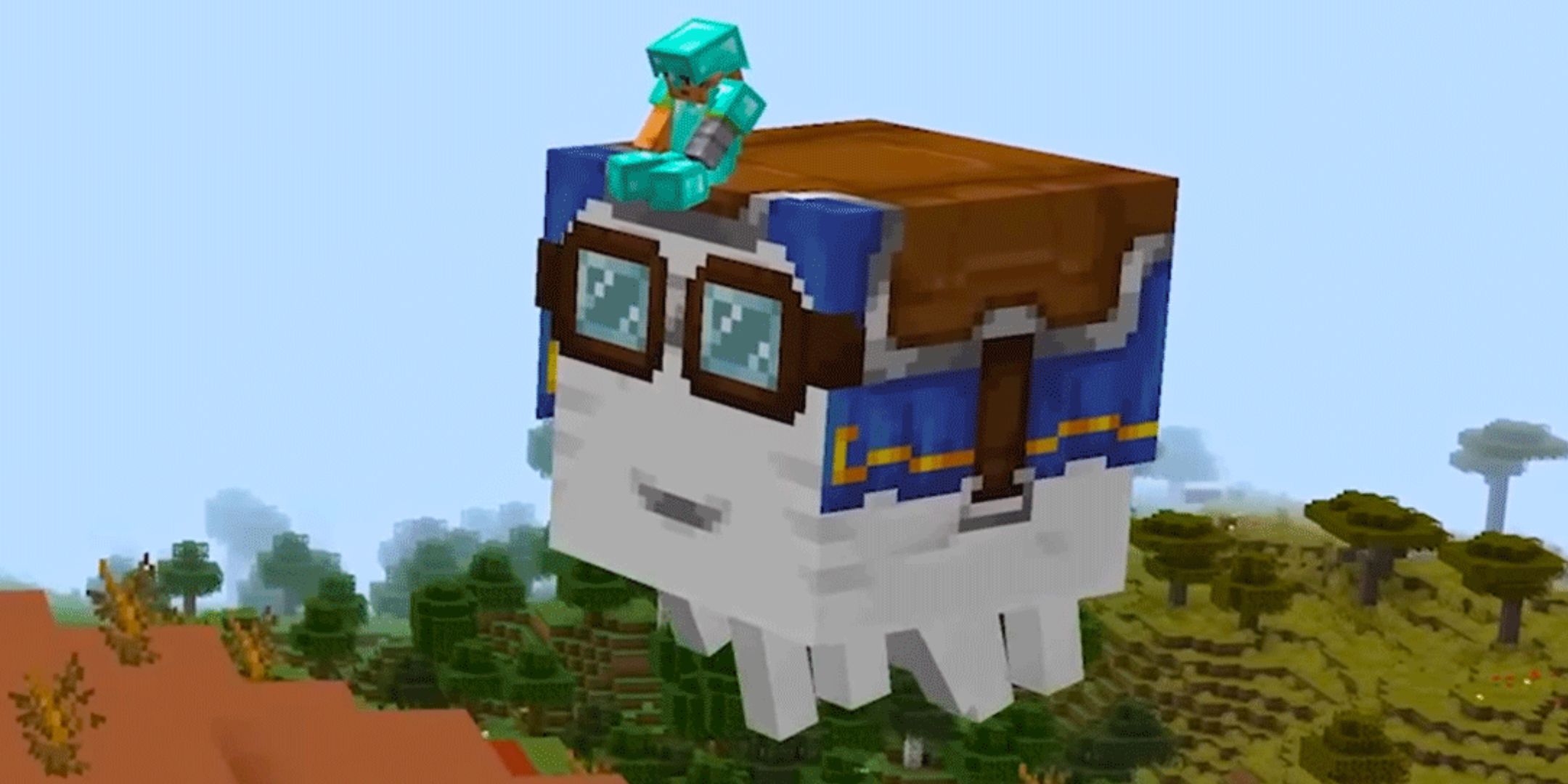 Minecraft Player Discovers Genius Use For Happy Ghasts