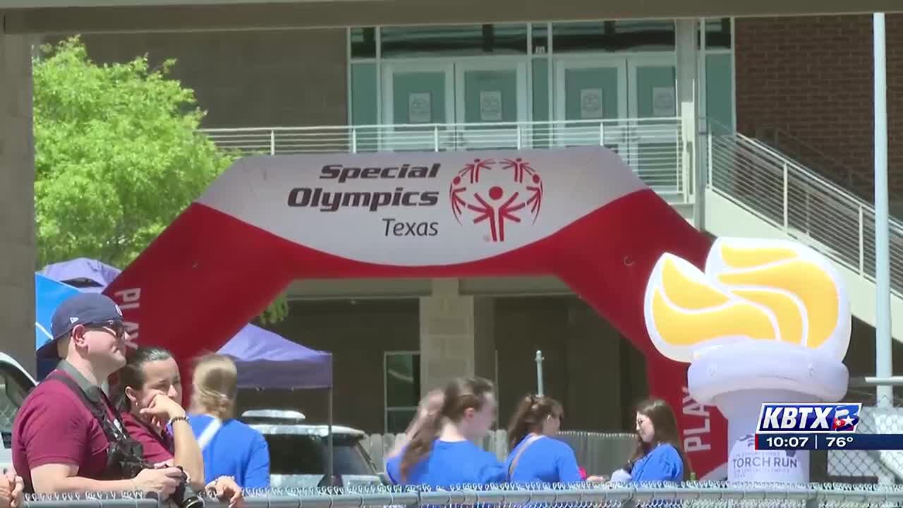 Volunteers, athletes gather for College Station’s Special Olympics ...
