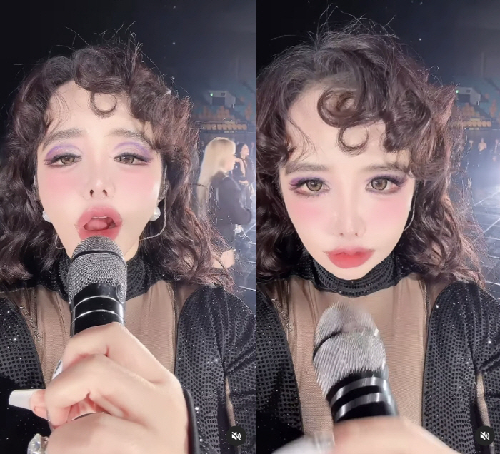 Filter and plastic surgery No. Park Bom, how unfair must it have been ...