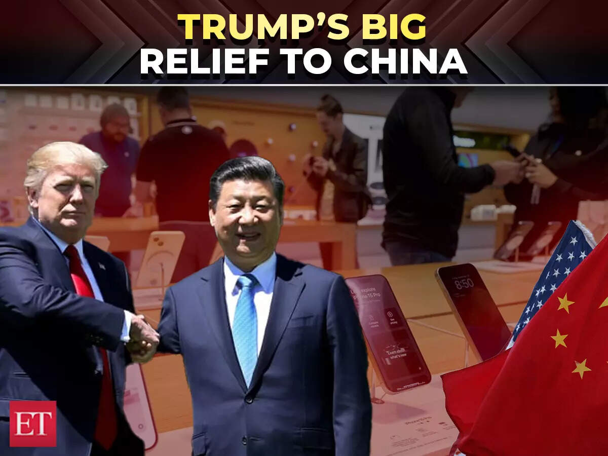Trump spares smartphones, computers, electronics from China tariffs in ...