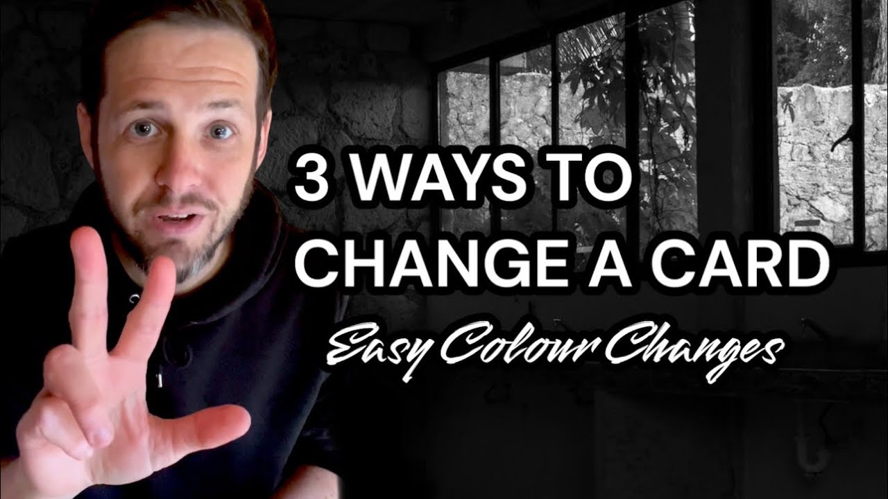 3 Crazy Card Changes | Magic Trick Tutorial for Visual Transformations