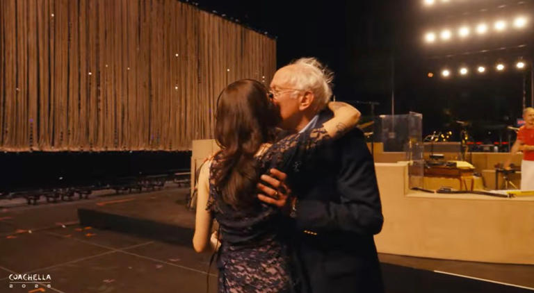 Sen. Bernie Sanders delivers ranting speech at Coachella festival as ...