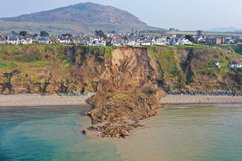 Maps show 15 places in North Wales most vulnerable to coastal erosion - as famous beach at risk ...