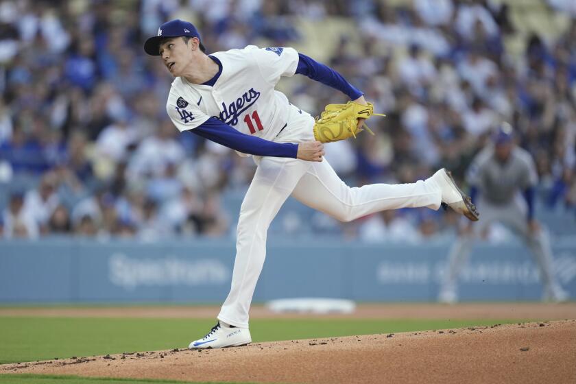 Roki Sasaki takes another step forward but the Dodgers' offense ...