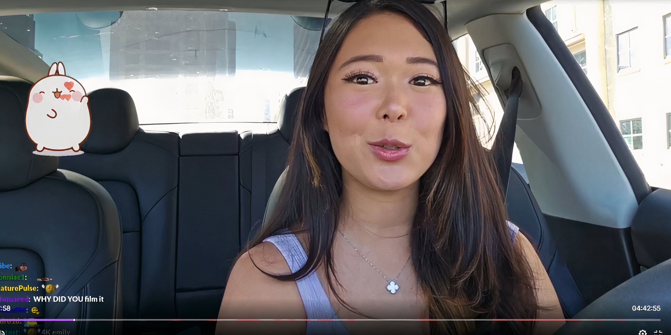 ExtraEmily Seemingly Streams Herself Running a Red Light on Twitch