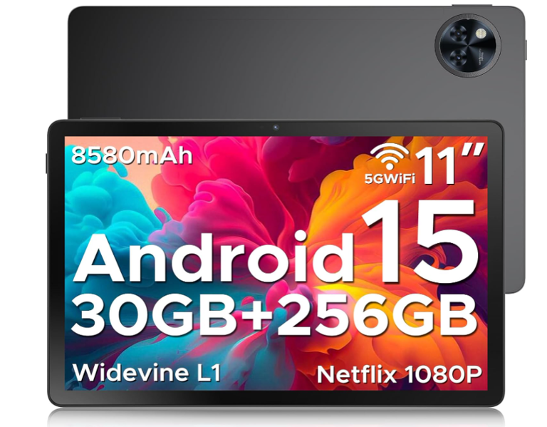 DOOGEE U11 Pro Tablet: Sleek Design, Massive 30GB RAM & 8580mAh Battery