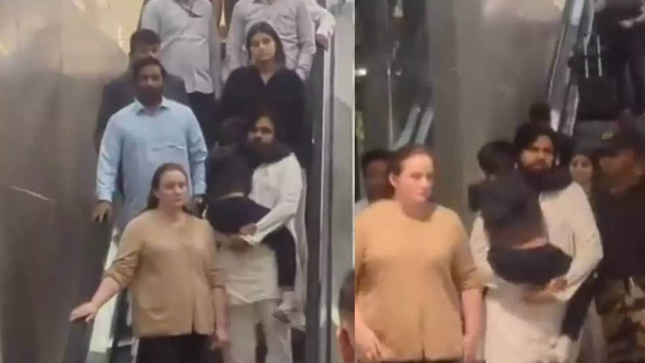 Pawan Kalyan and family return to India after his son Mark's full ...