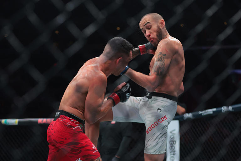 Dan Ige def. Sean Woodson at UFC 314: Best photos