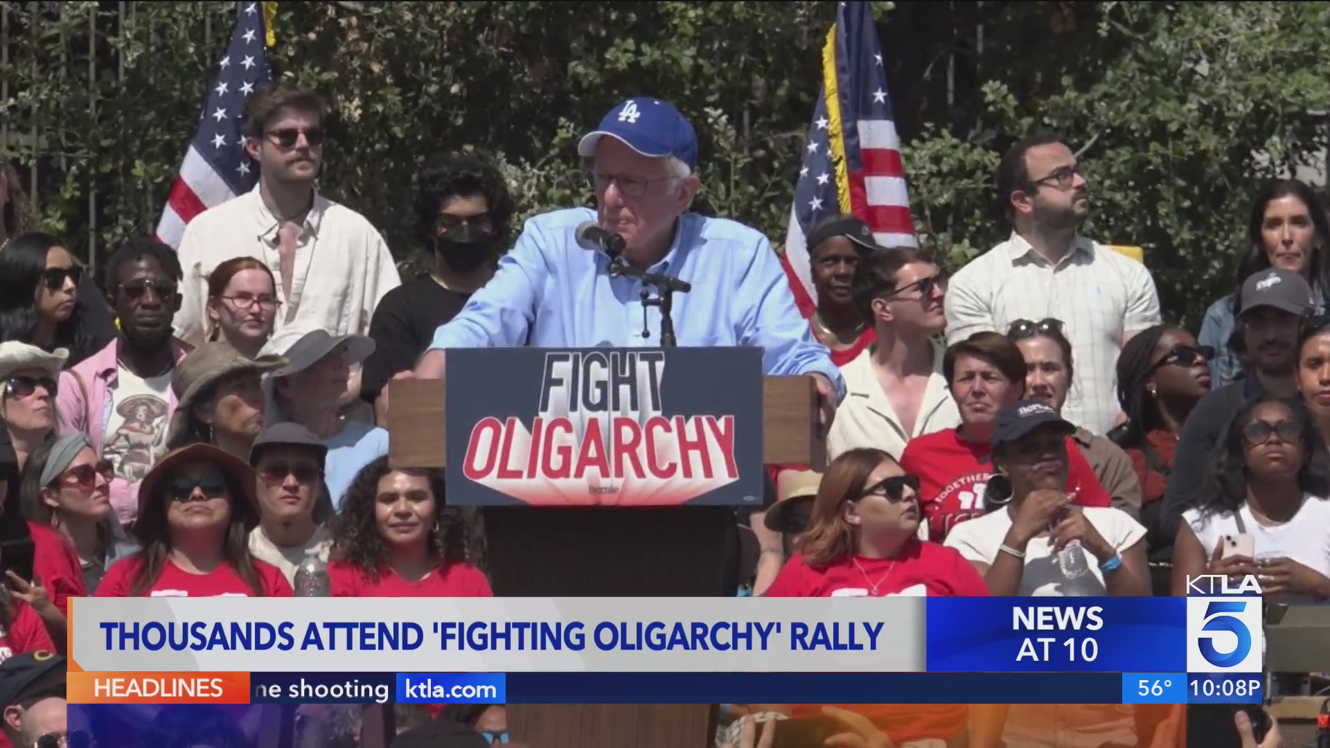 Thousands attend 'Fighting Oligarchy' rally
