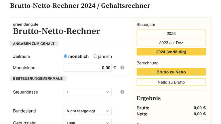 Holen Sie mehr raus: Der Rechner, der Ihr Brutto in das perfekte Netto verwandelt