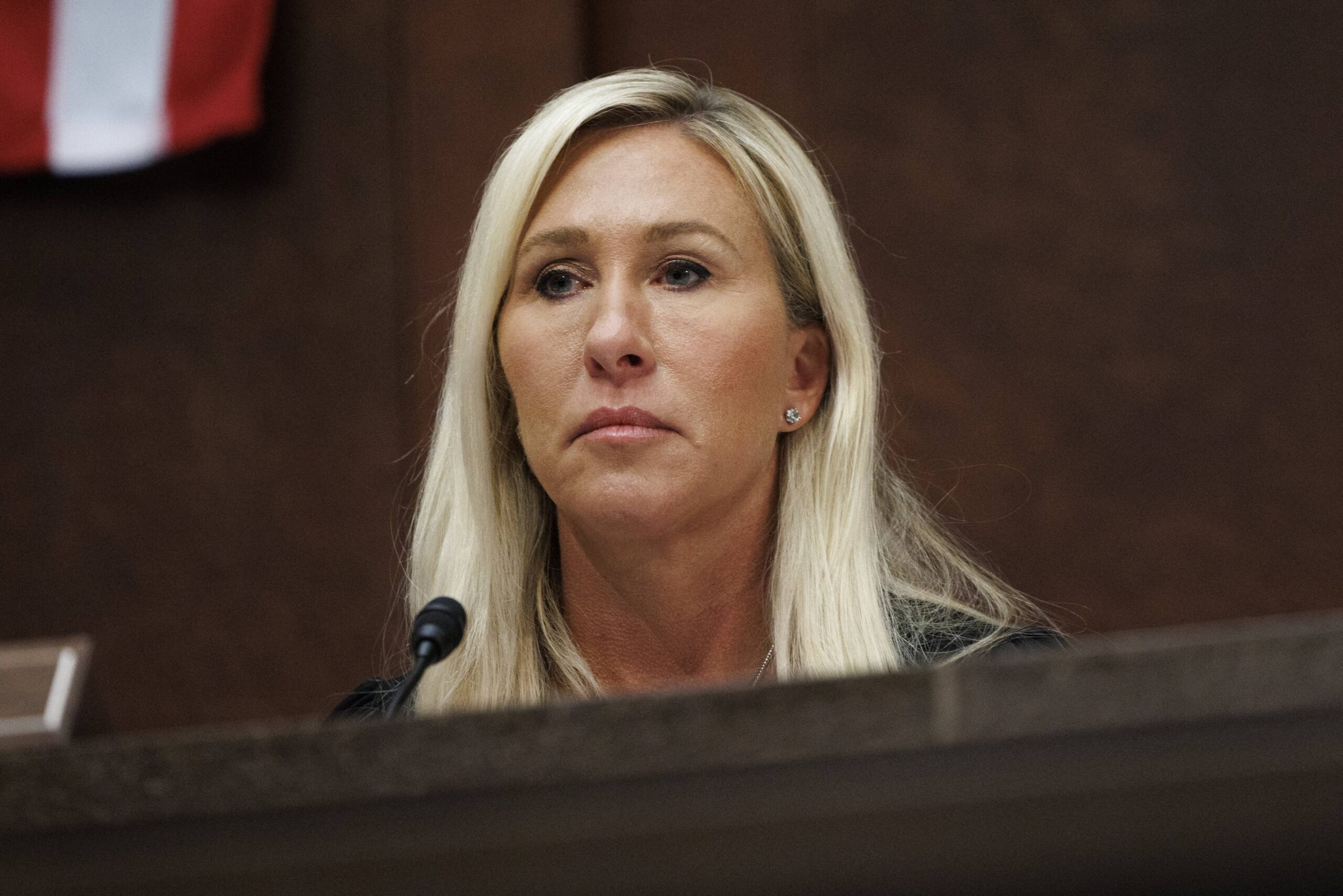 Marjorie Taylor Greene Wins Big In Trump Tariffs Flip-Flop as Markets Crash