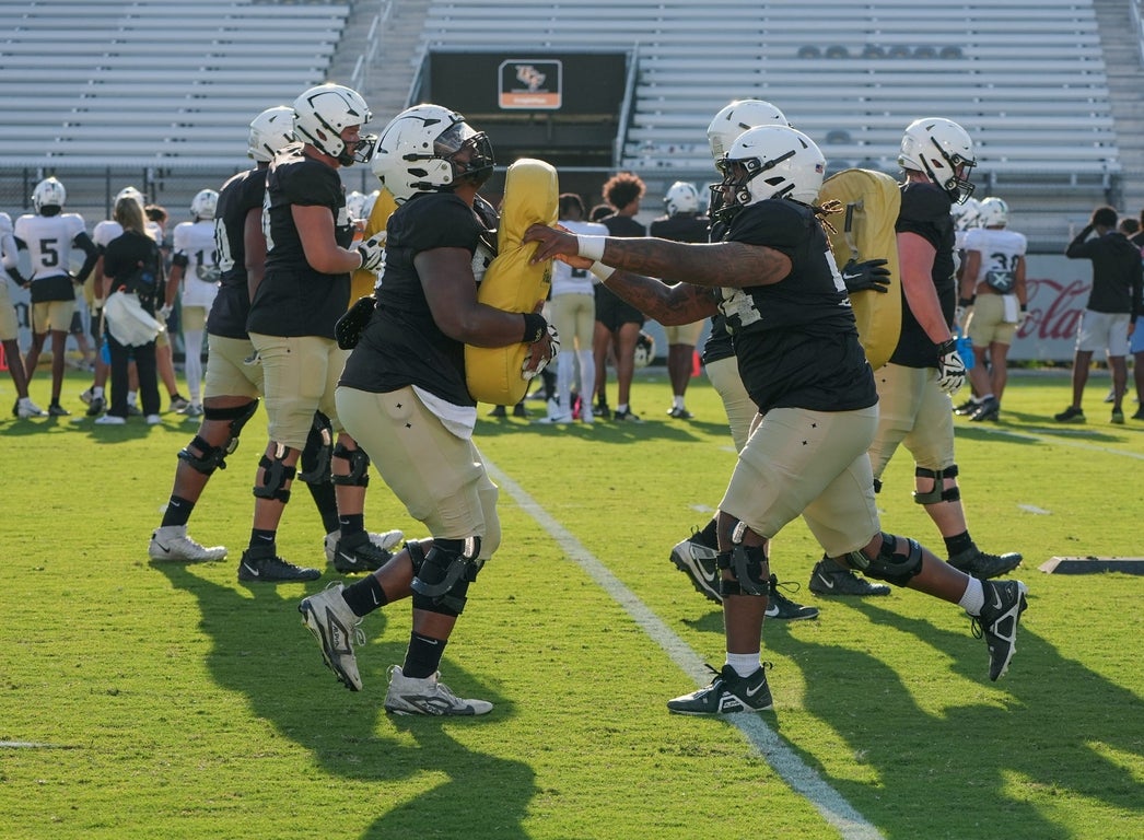 UCF Spring football practice, in photos