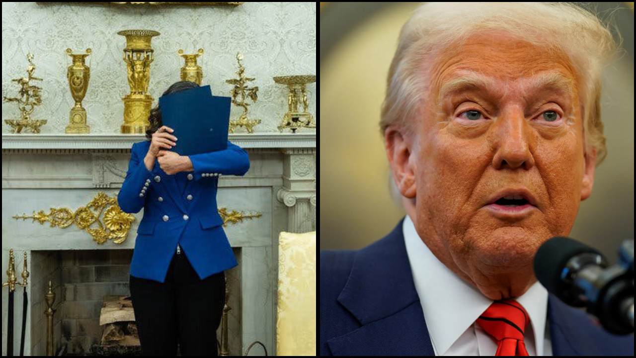 Gretchen Whitmer's Viral Image From Trump Meeting Kicks Up Storm On ...