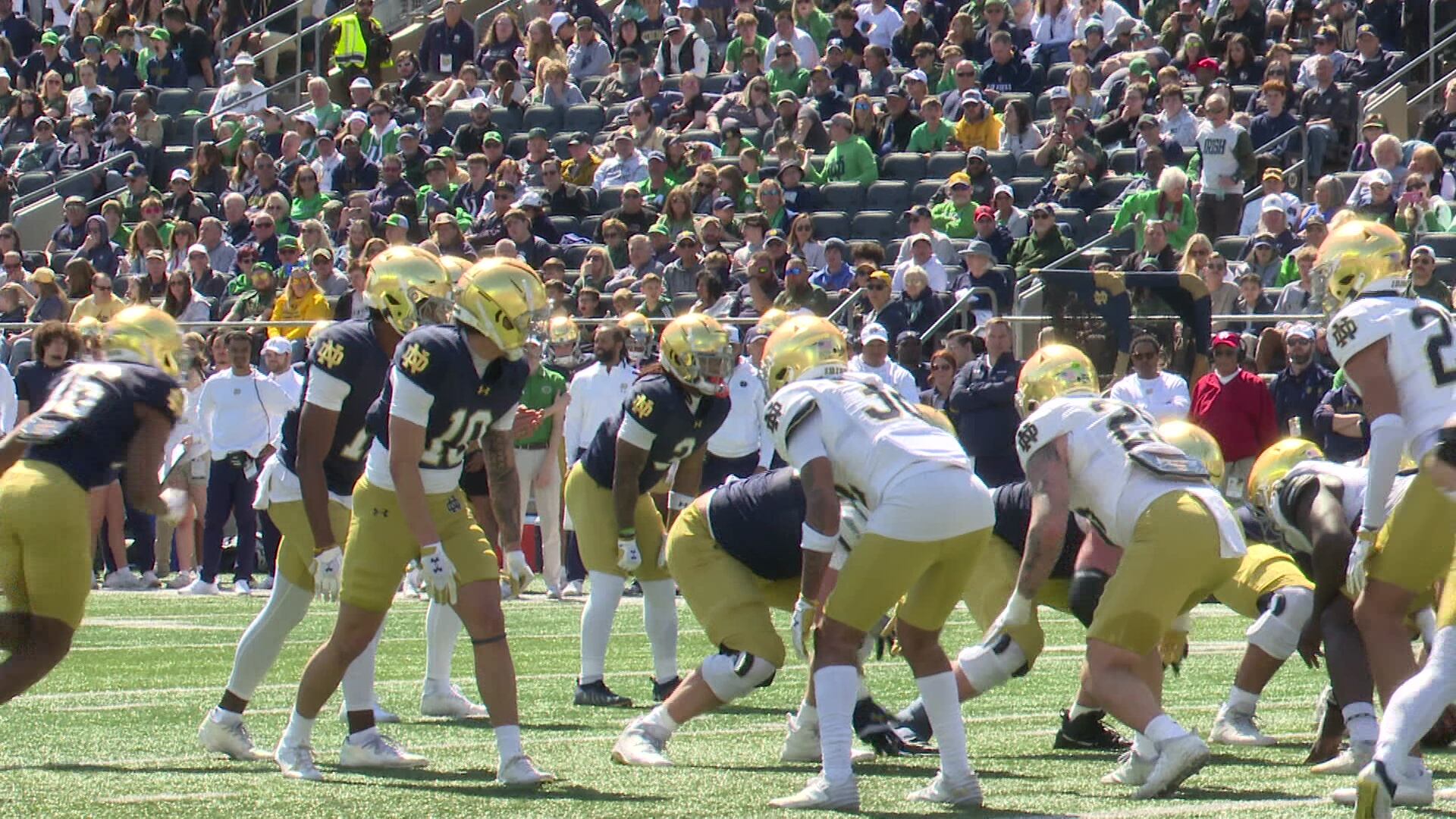 Blue defeats Gold 76-31 in new-look 2025 Blue-Gold Game