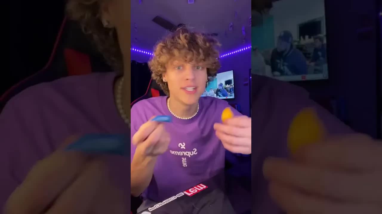 I Popped a Balloon With an Orange #shorts #youtubeshorts