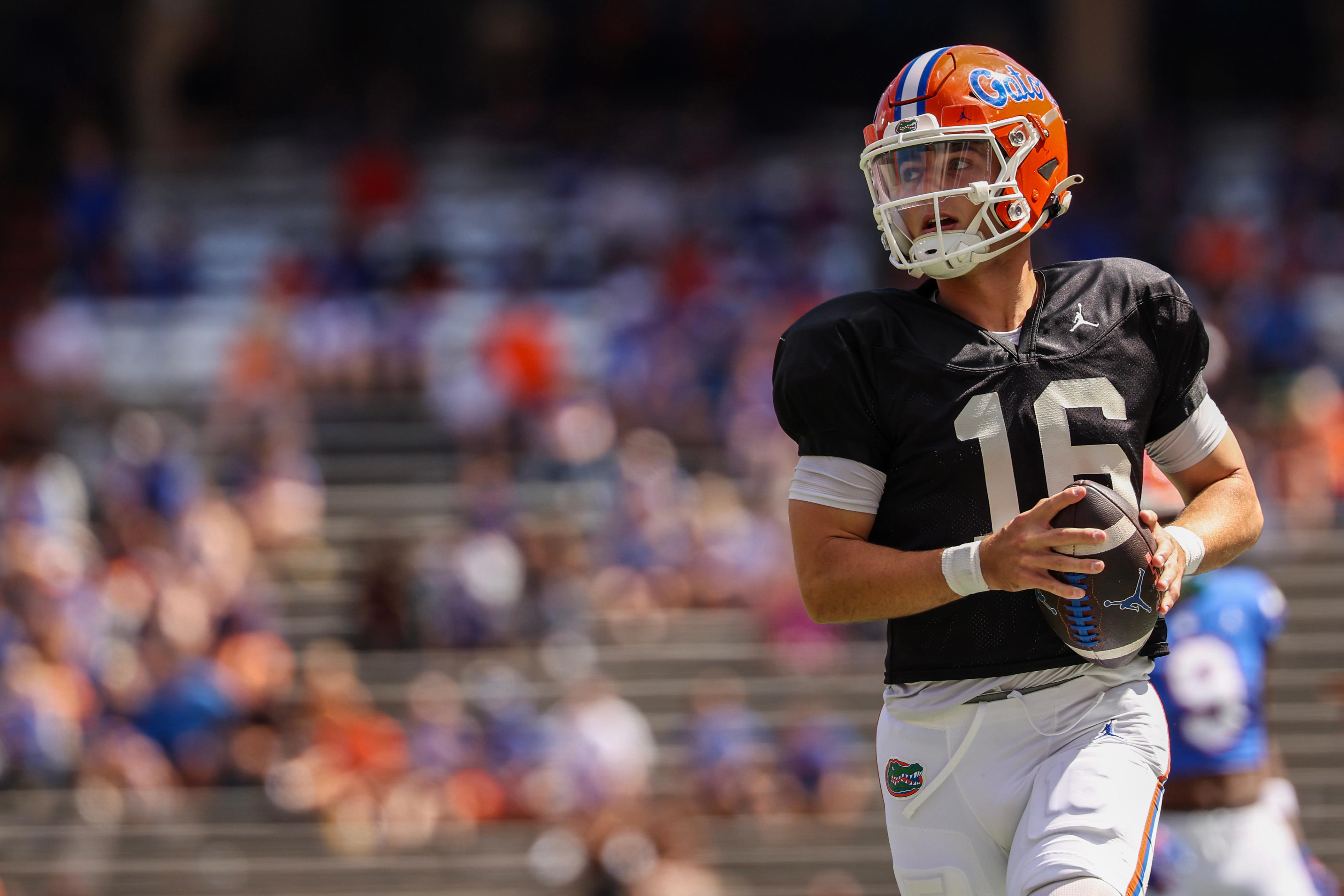 Florida QB Aidan Warner breaks down Orange and Blue Game, spring development