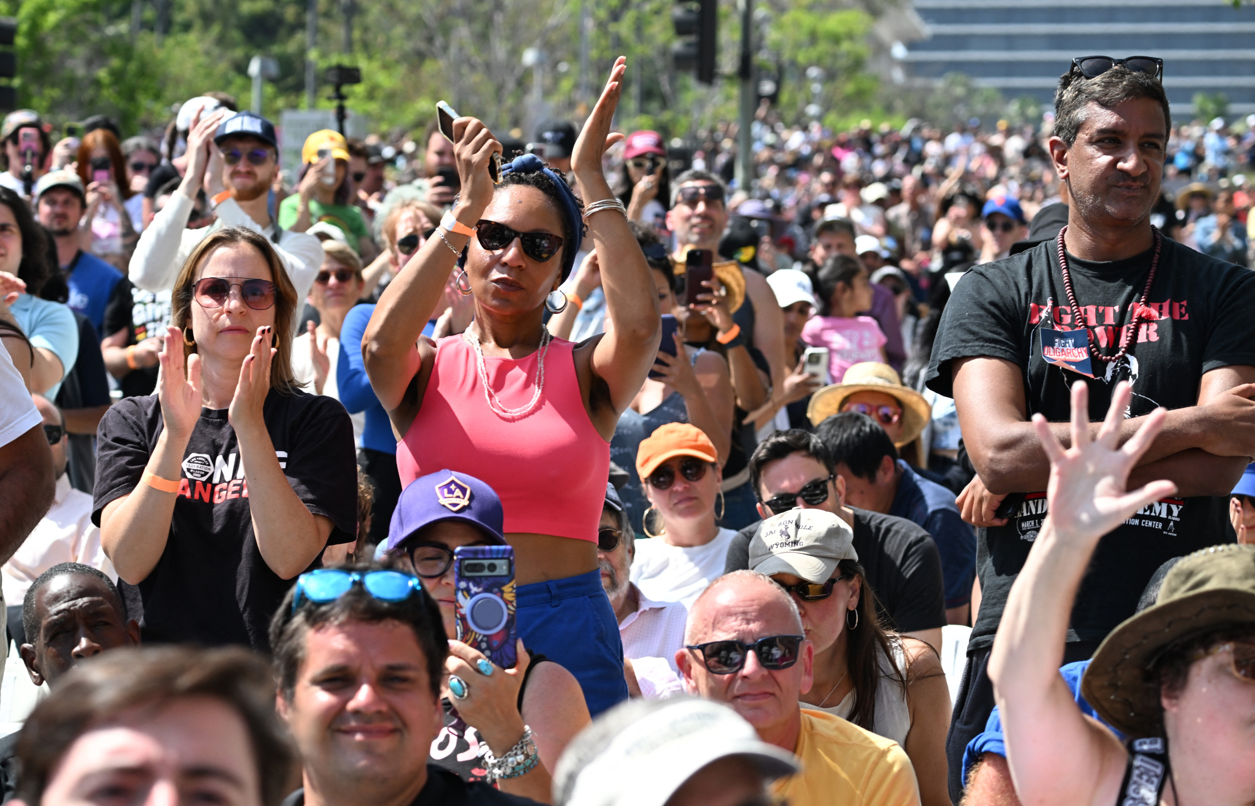 Bernie Sanders' Crowd Size 'Biggest' Ever at LA Rally With AOC—Staff