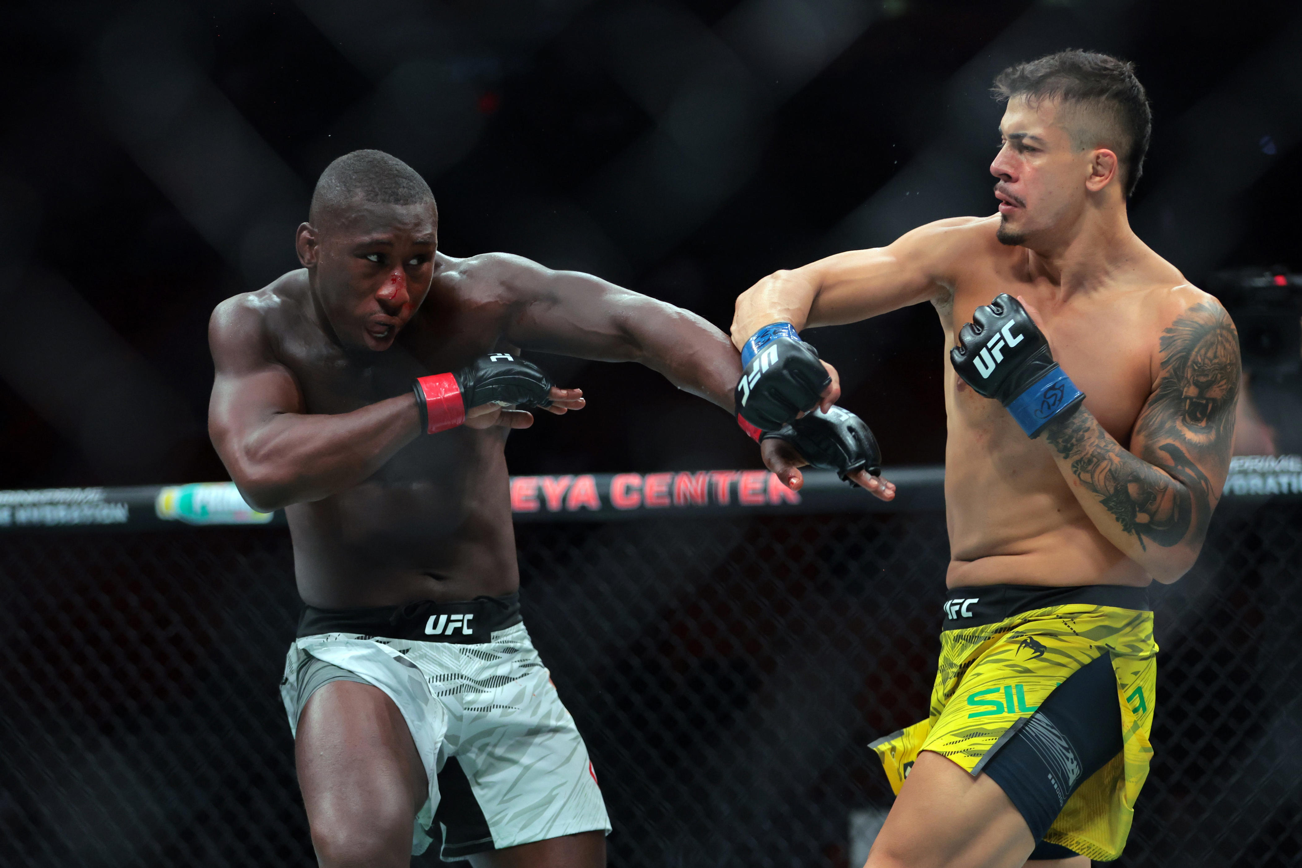 MMA Junkie's Fight of the Month for April: A slugfest on the UFC 314 ...