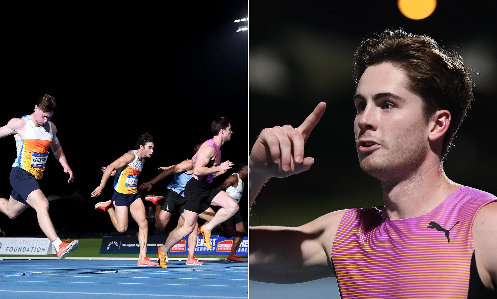 Sprint sensation Rohan Browning stuns favourite Lachlan Kennedy in all ...