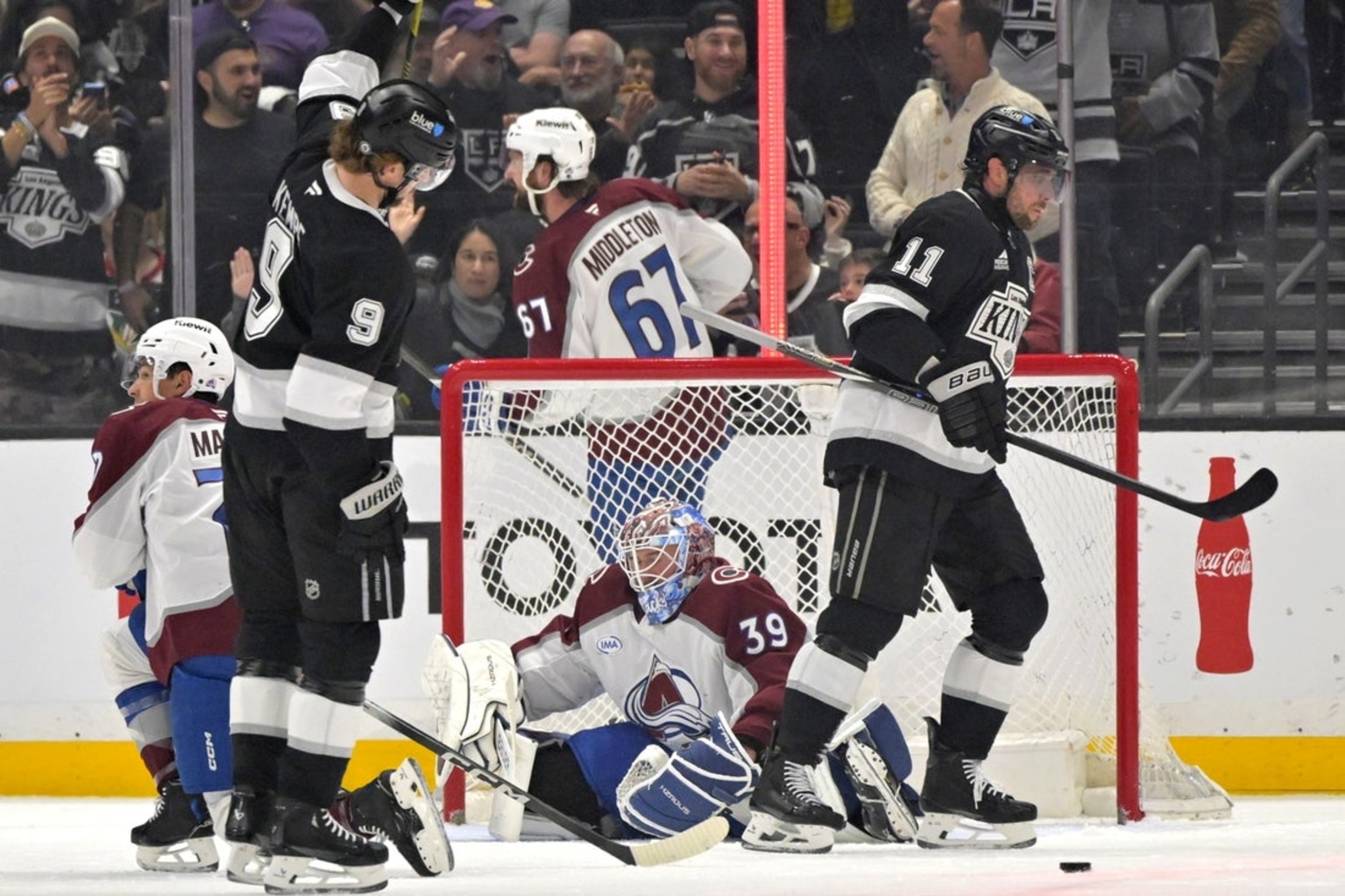 Kevin Fiala's pair of goals lifts Kings past Avalanche