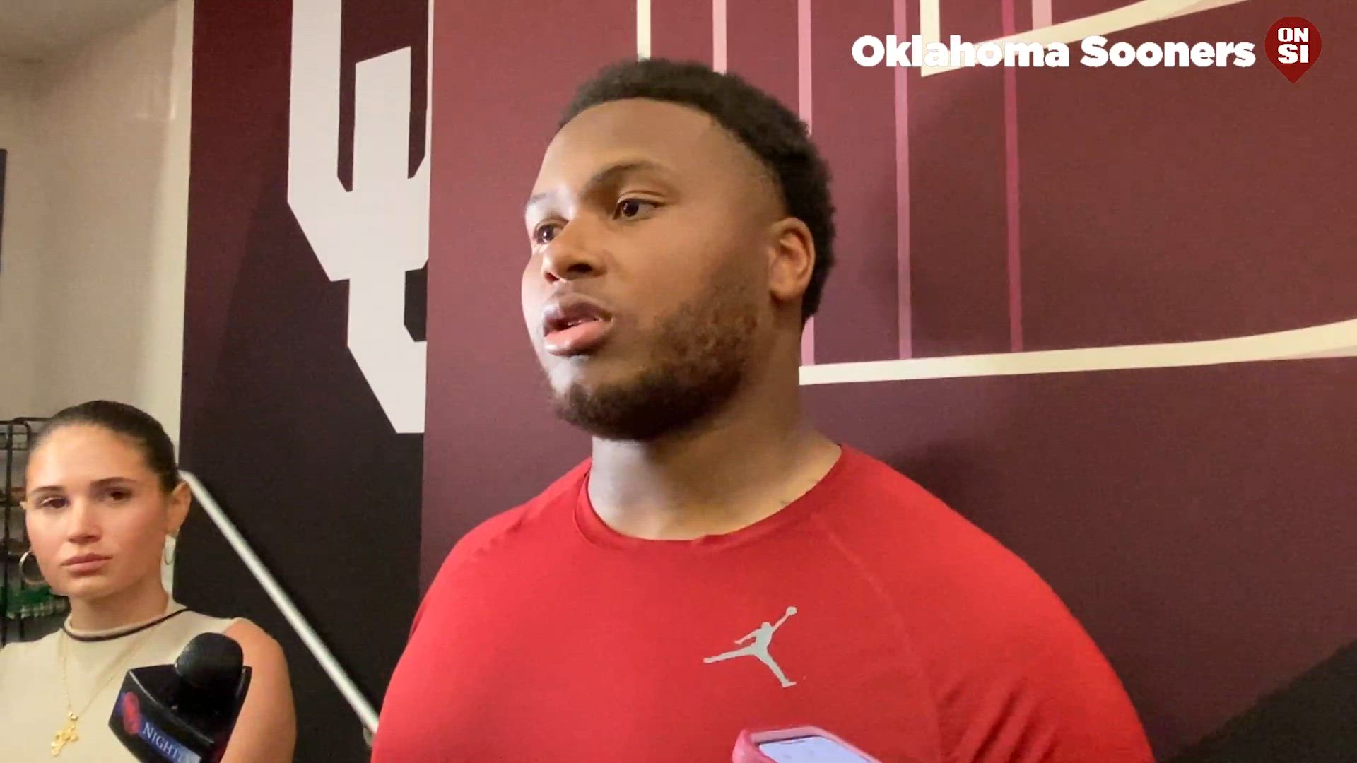 Oklahoma Sooners DT Gracen Halton scrimmage postgame