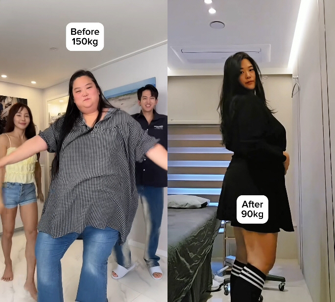 Mina's sister-in-law Suzy has changed dramatically after losing 60kg until her debut as a ...
