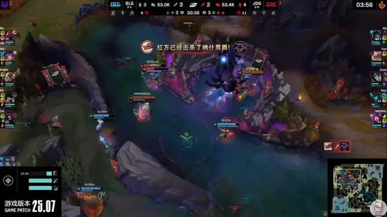 LPL：Xun是对的！JDG零封BLG涅槃打野太离谱Ale约里克教科书