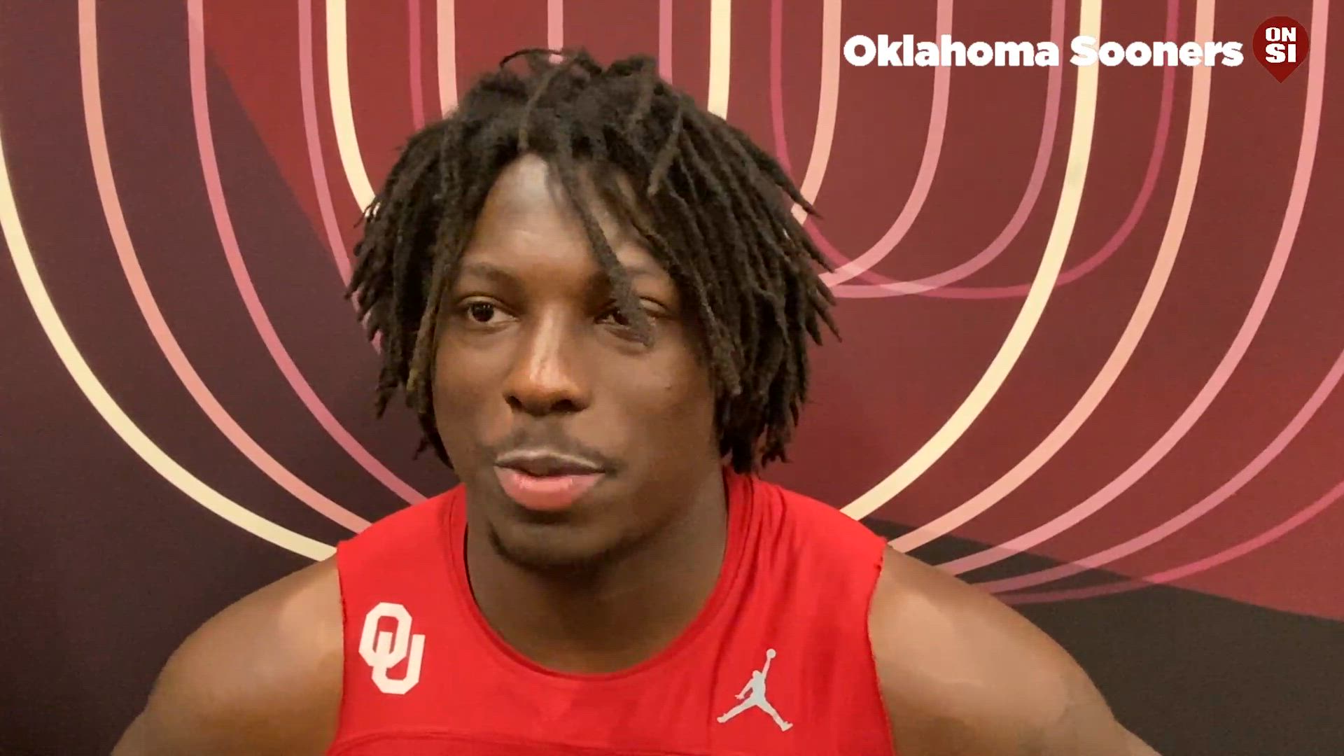 Oklahoma Sooners LB Kip Lewis scrimmage postgame