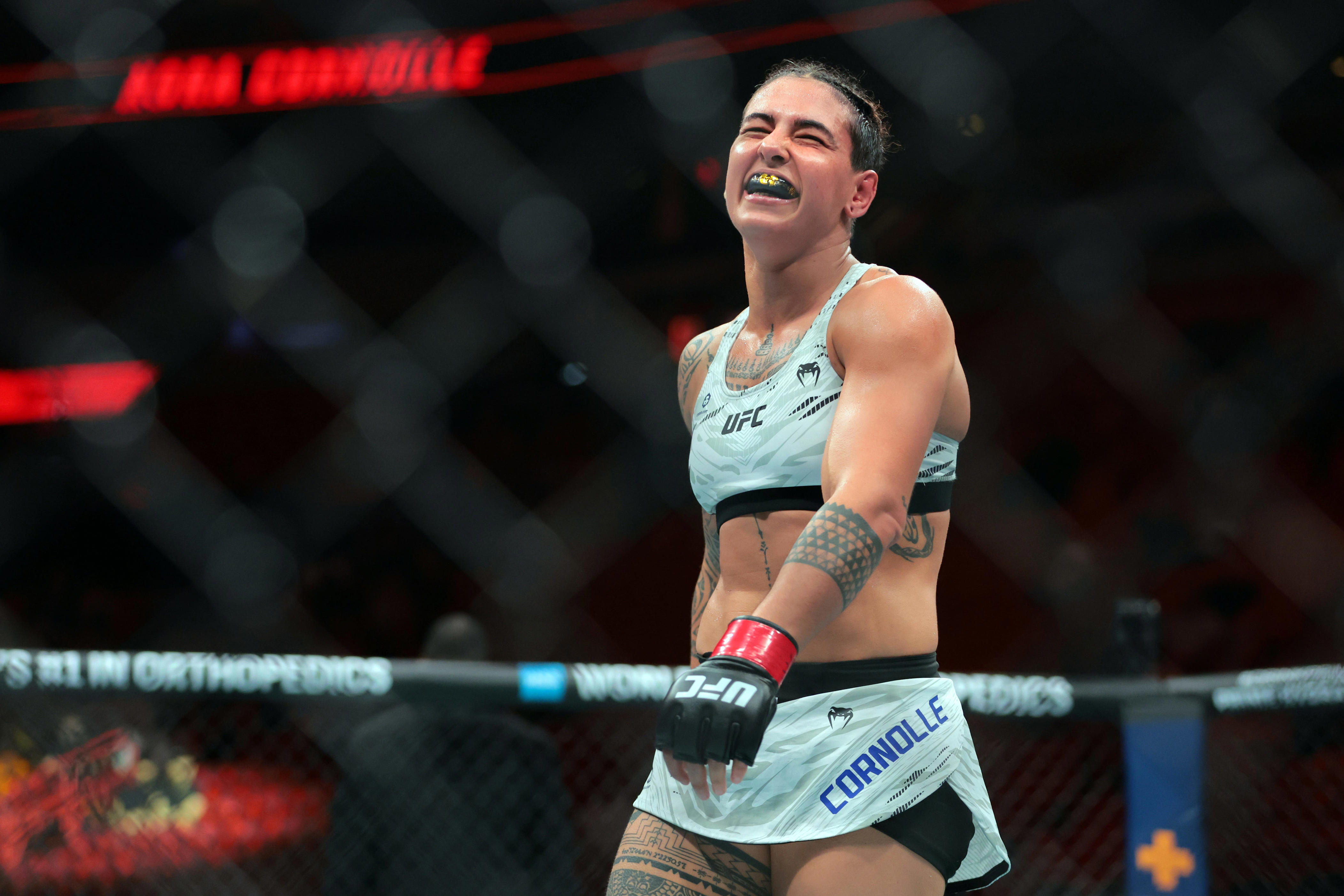 Nora Cornolle def. Hailey Cowan at UFC 314: Best photos