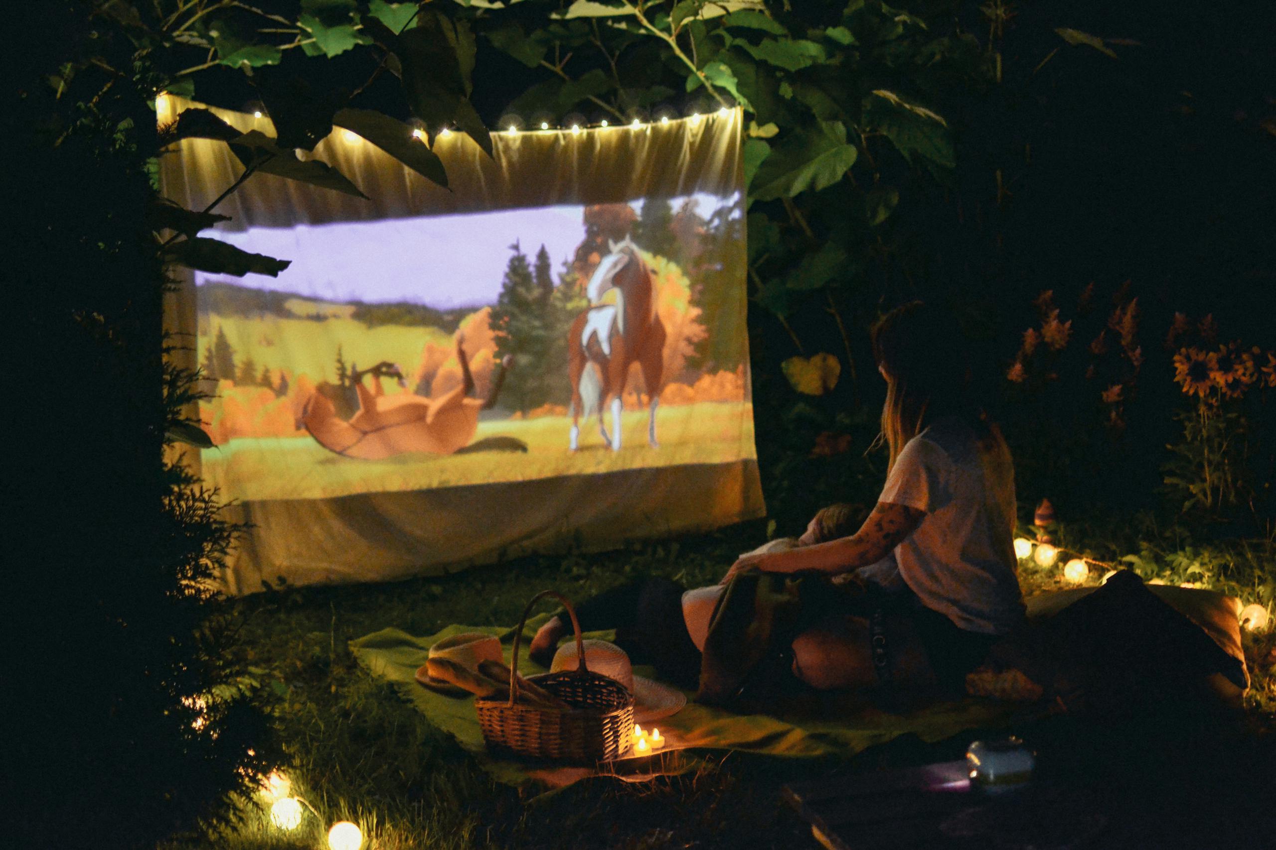 Transform Your Backyard into a Summer Cinema with This 5G WiFi ...