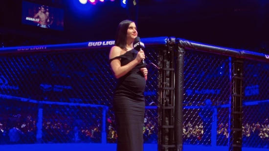 Are Megan Olivi, Joseph Benavidez pregnant? UFC reporter's baby bump ...